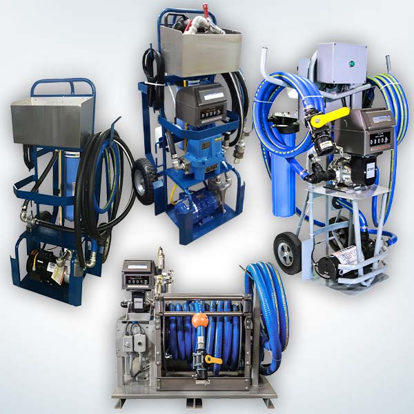 Fluid Transfer Carts and Equipment for Oil and DEF | Fluidall