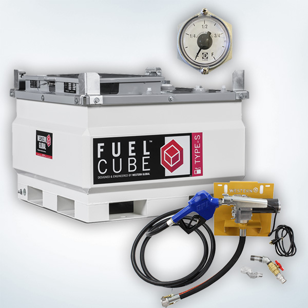 FuelCube with Gasoline Pump Packages (115V / 12GPM) | Fluidall